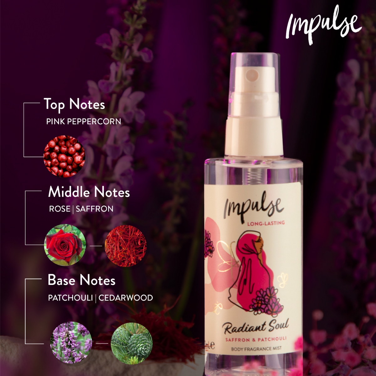 Radiant Soul Signature Body Mist | Impulse Fragrances