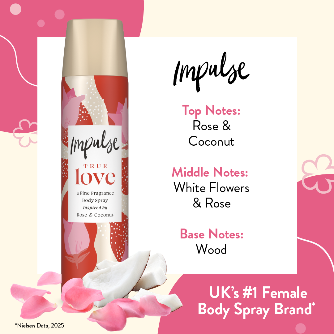 True Love Fragrance Body Spray | Impulse Fragrances